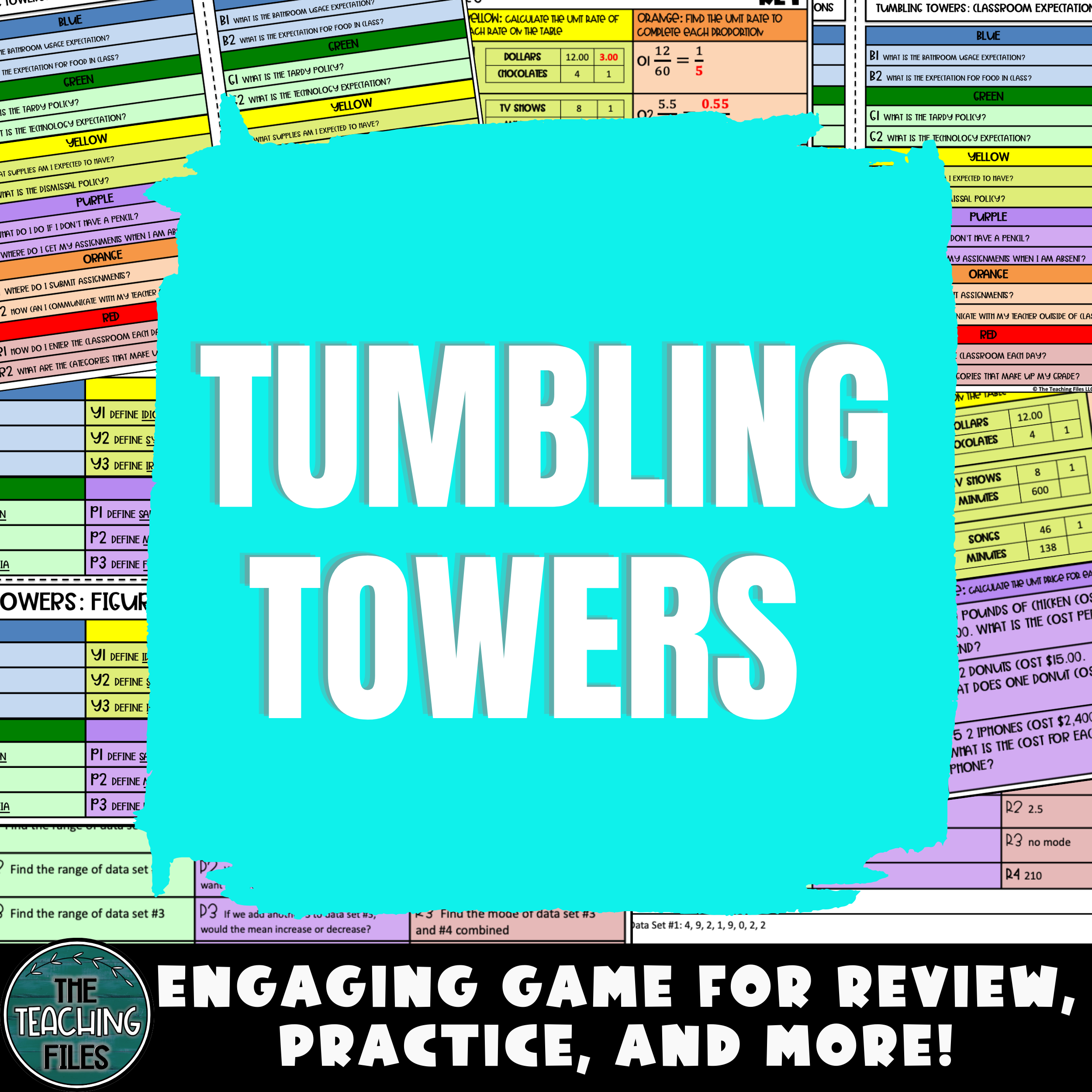 Tumbling Towers Games – The Teaching Files